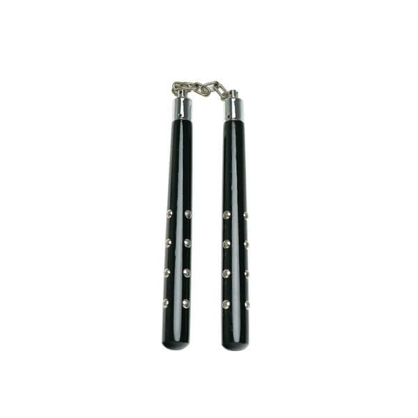 Nunchaku Ball Bearing Swivel Kit Black Telescopic Nunchaku With Metal